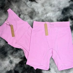 SKIMS | Tops | Skims Petal 2 Piece Set | Poshmark